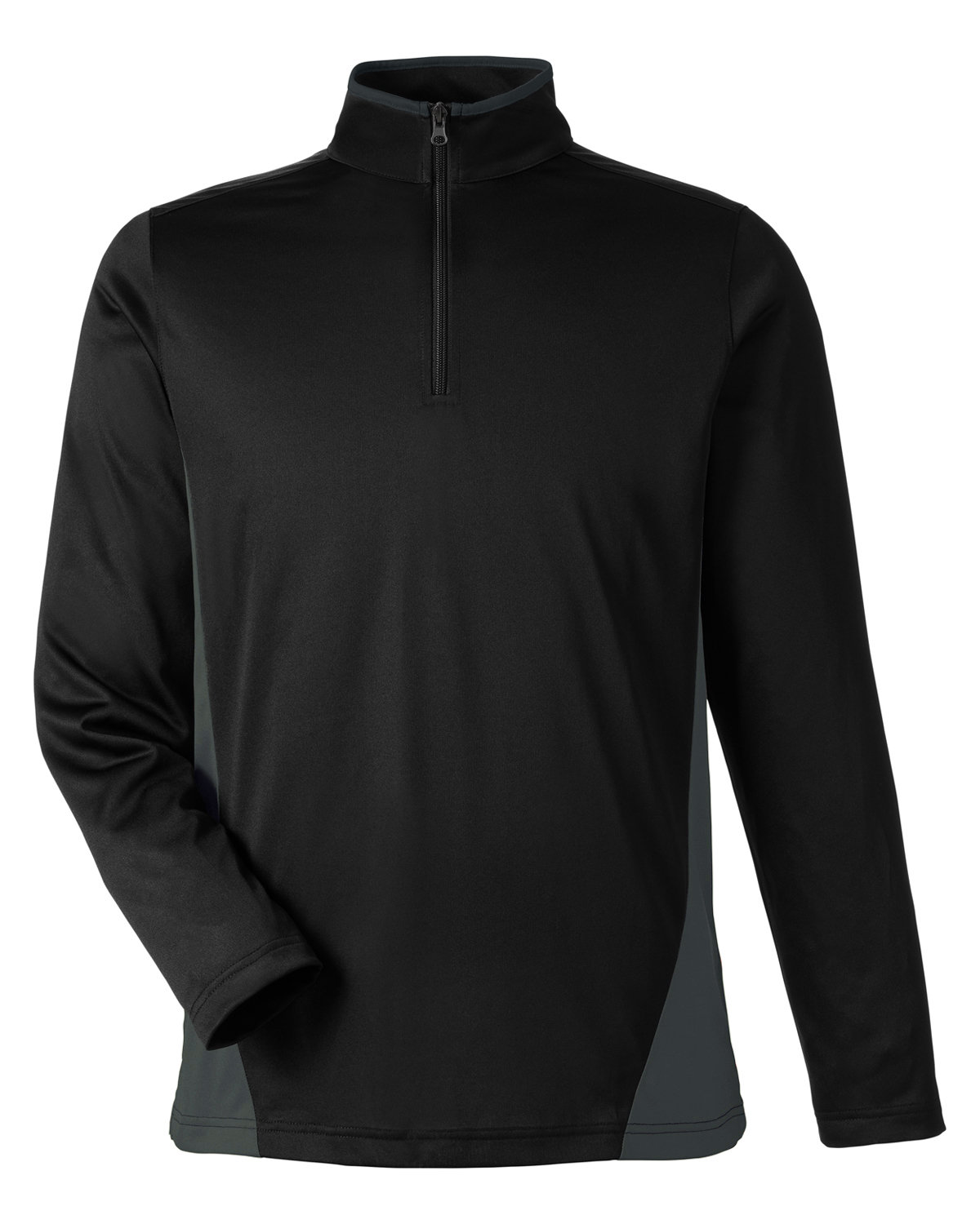 Harriton Men's Flash Snag Protection Plus IL Colorblock Quarter-Zip | Entripy